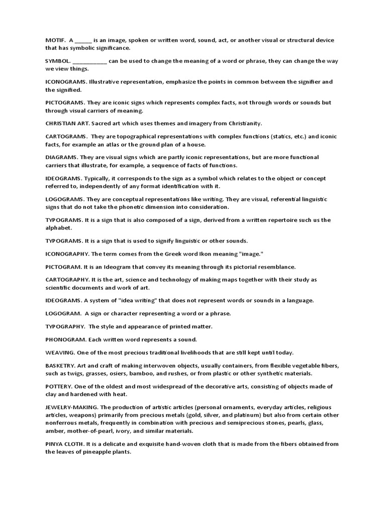 Hum 101 Final Coverage | PDF