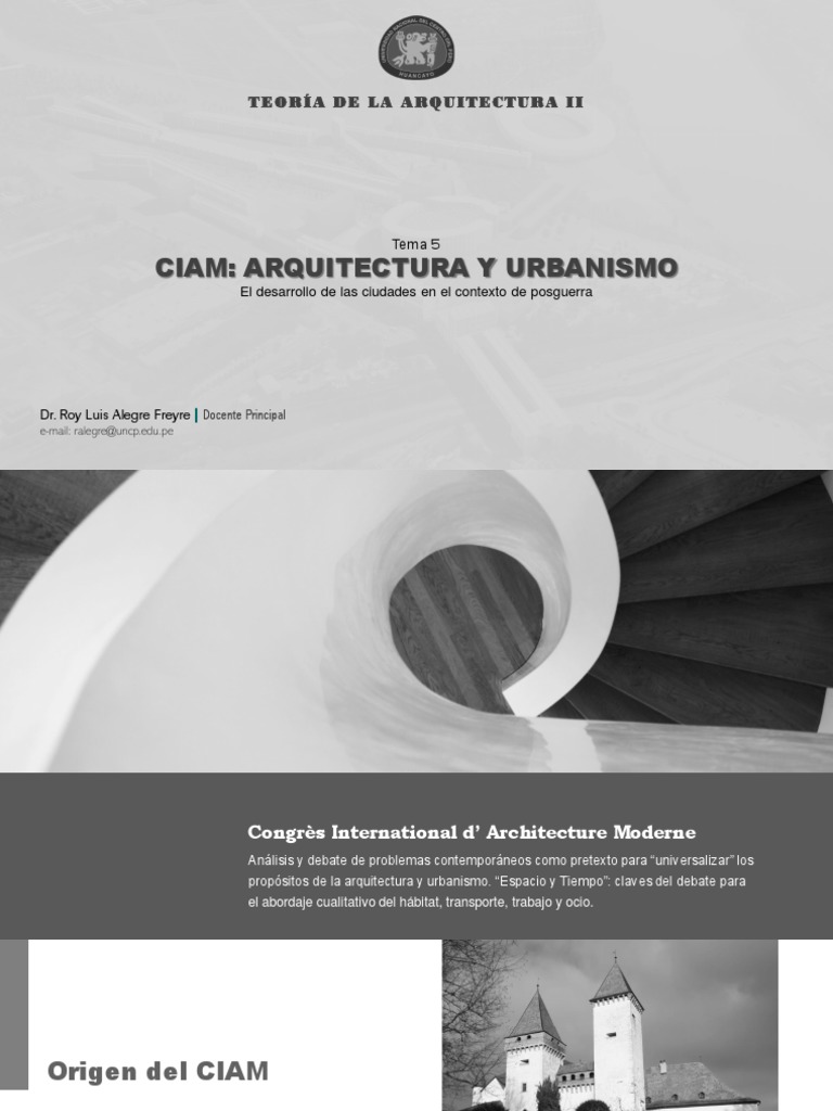 CIAM | PDF | Estilos arquitectonicos