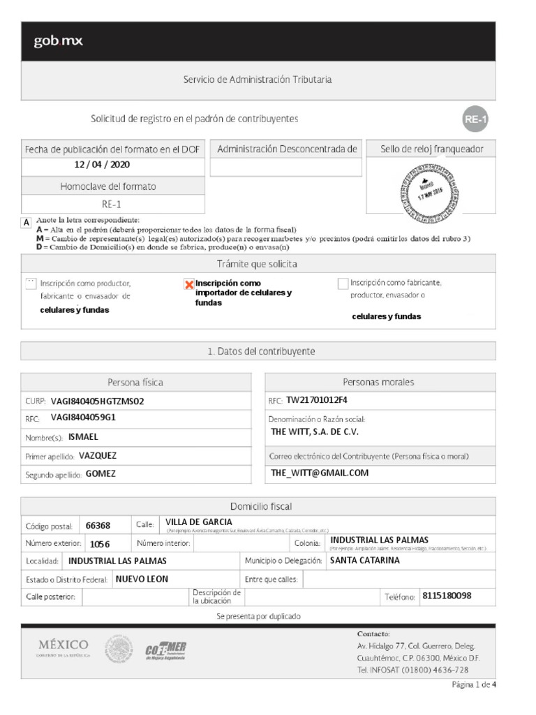 Permiso Sat Analisis | PDF