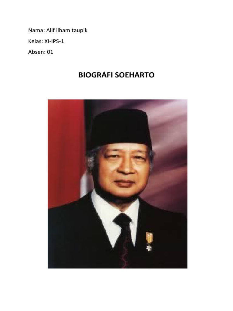 Biografi Soeharto | PDF