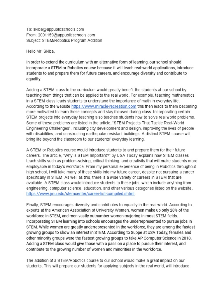 Proposal Email | PDF