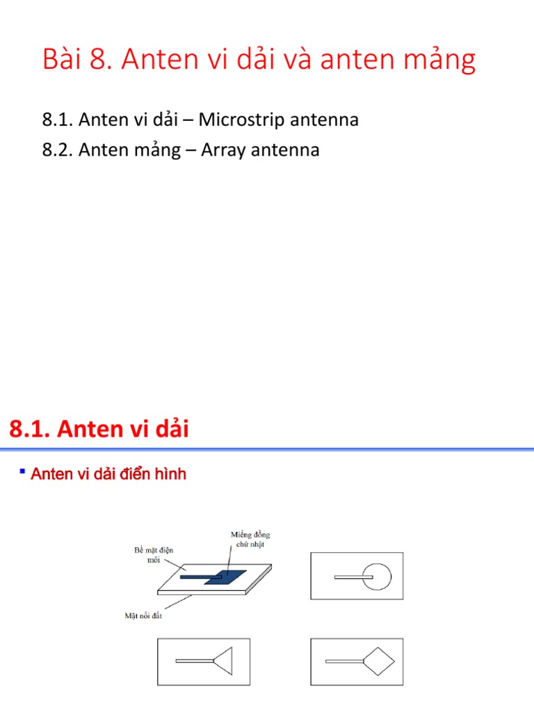 LT Anten Va Truyen Song - Bai 8 | PDF