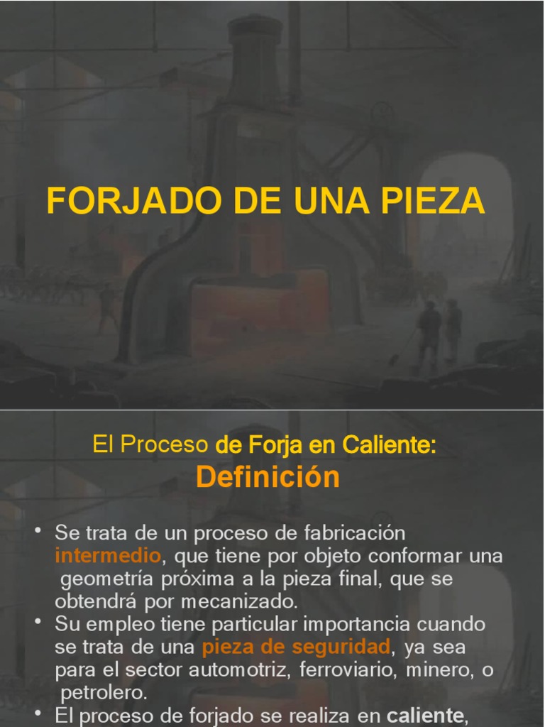 Proceso de Forja en Caliente: Guía Completa | PDF