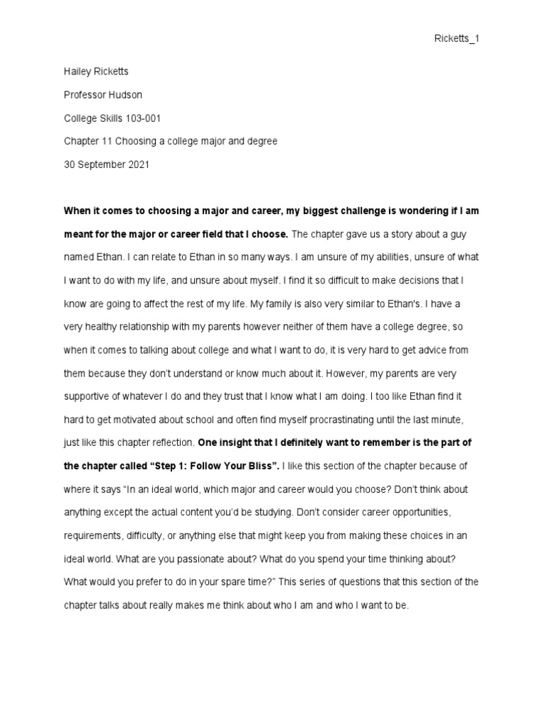 Mindtap Ch.11 Reflection - Hailey Ricketts | PDF Mindtap Ch.11 Reflection - Hailey Ricketts | PDF