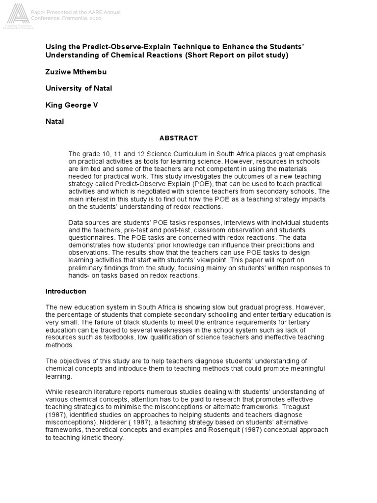 Poe Strategy Pdf 