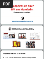 Introdução ao Mandarim Básico | PDF | Caracteres chineses | Chinês (idioma)