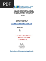 College Event Management System | Pdf | Software | User (computing)