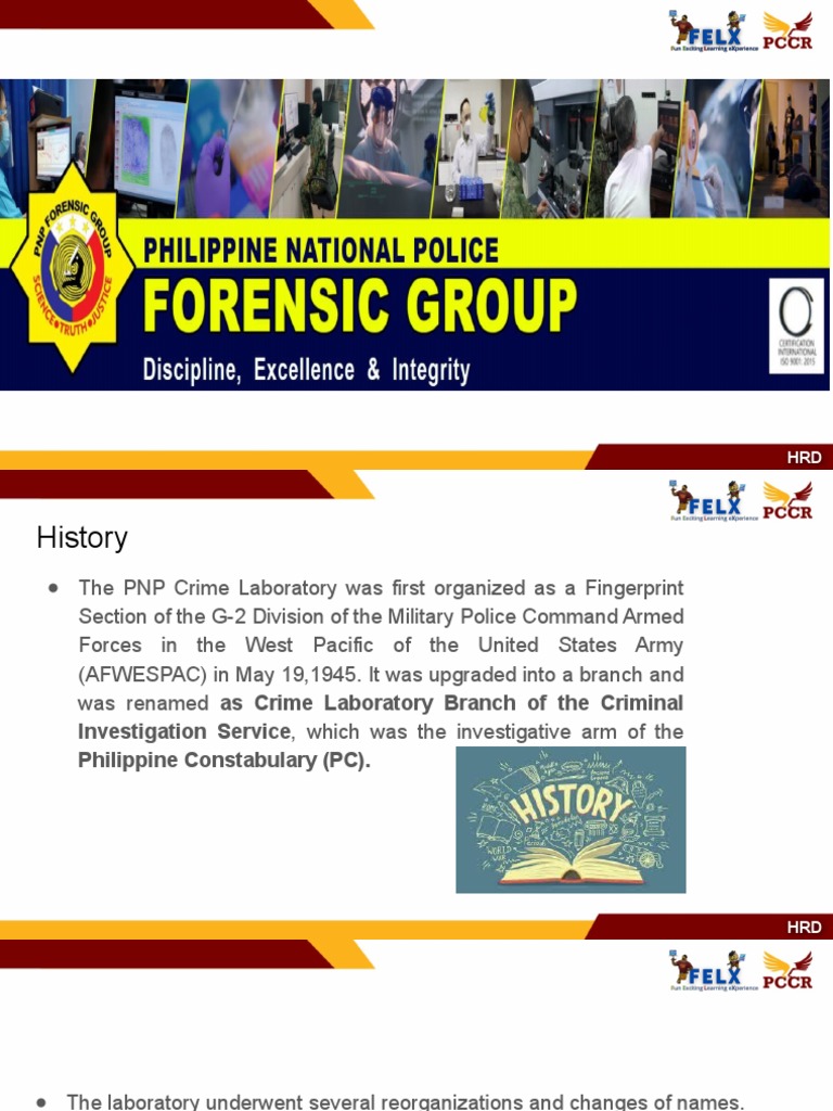 PNP Forensic Group | Download Free PDF | Crime Scene | Forensic Science