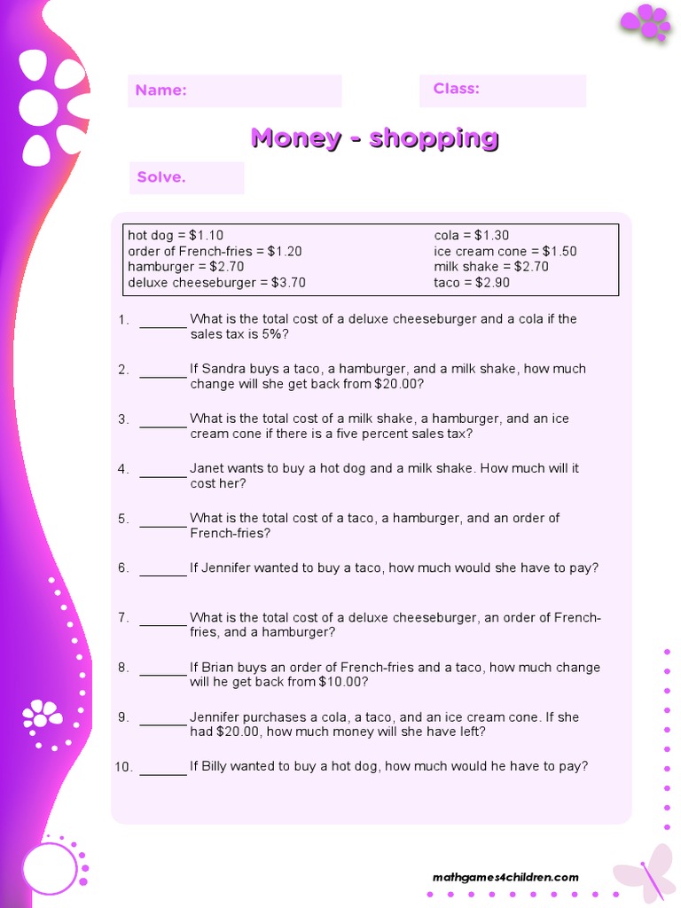 Fast Food Cost Calculations Guide | PDF | Convenience Food | Fast Food
