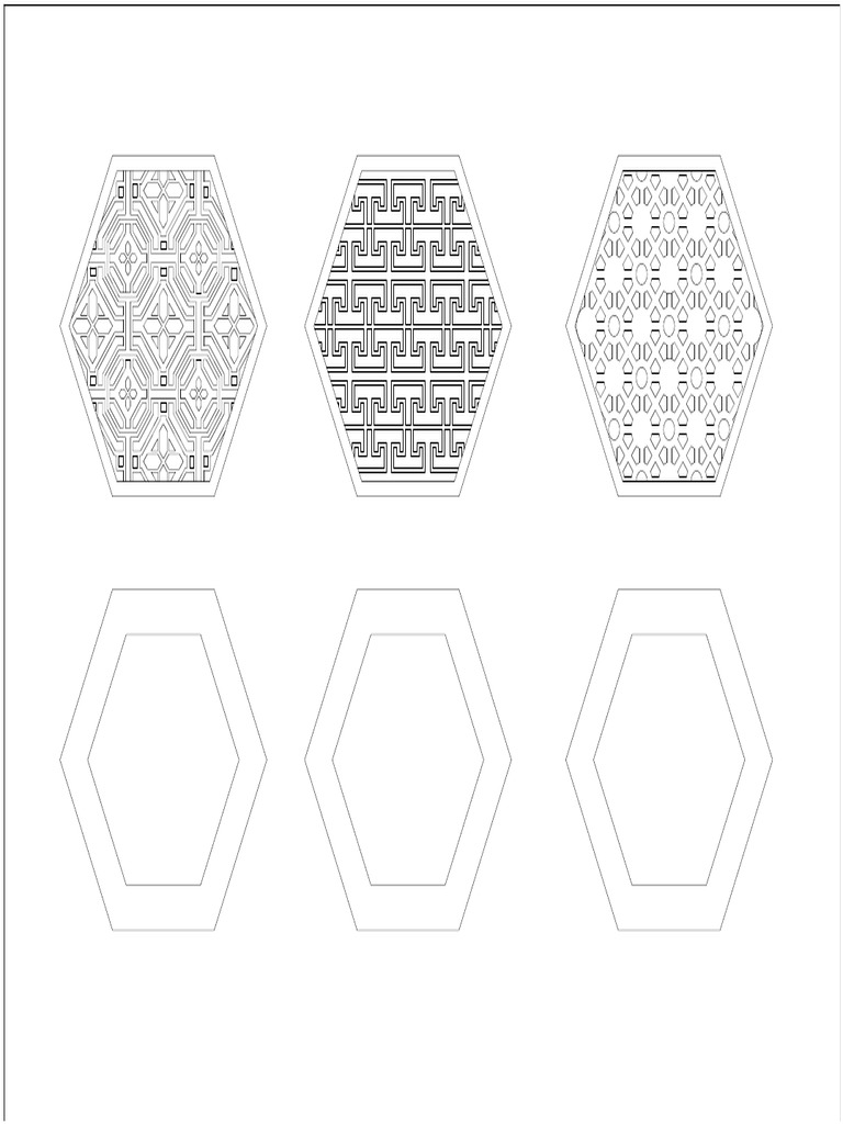 Hexagon Patterns | PDF