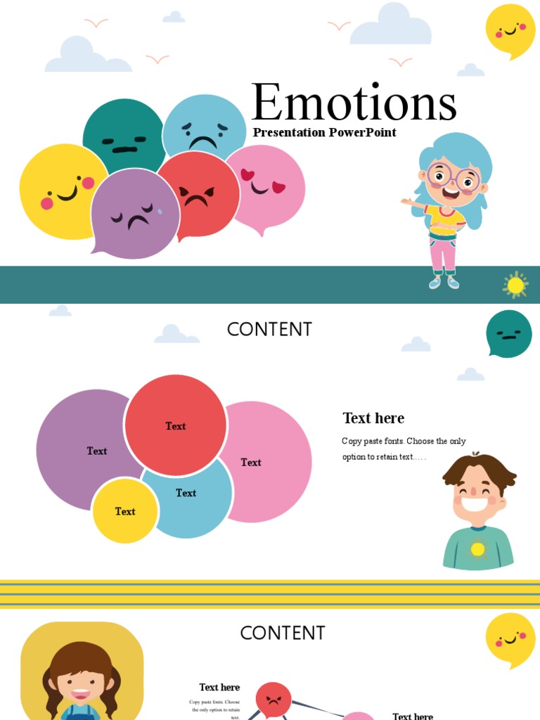 Plantilla de Las Emociones Sentimientos | PDF | Page Layout | Microsoft ...