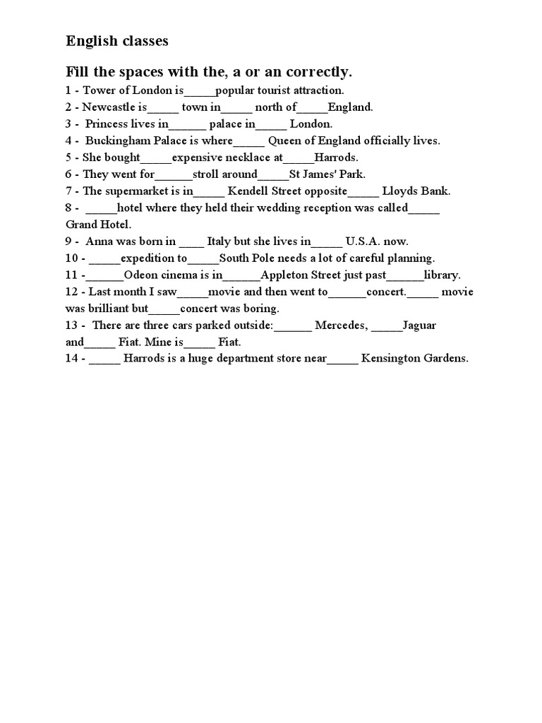 English Class 2.1 | PDF