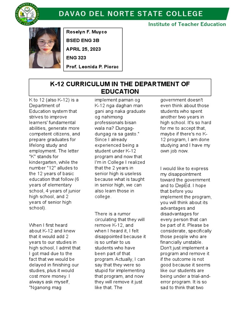 Column Writing | PDF