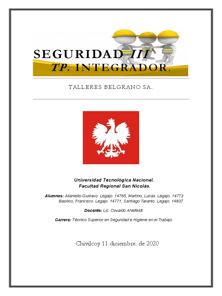 TP Integrador - Seguridad Iii | PDF