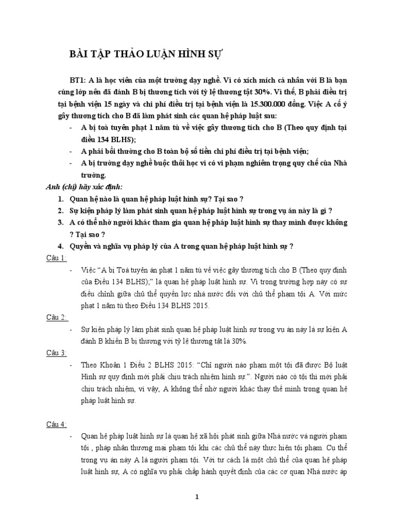 ÔN TẬP LHS | PDF