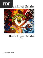 Orisha Names and Colors Chart | PDF | Santería | Deities