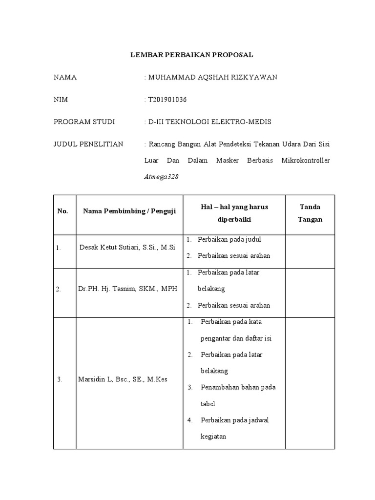 LEMBAR_PERBAIKAN | PDF