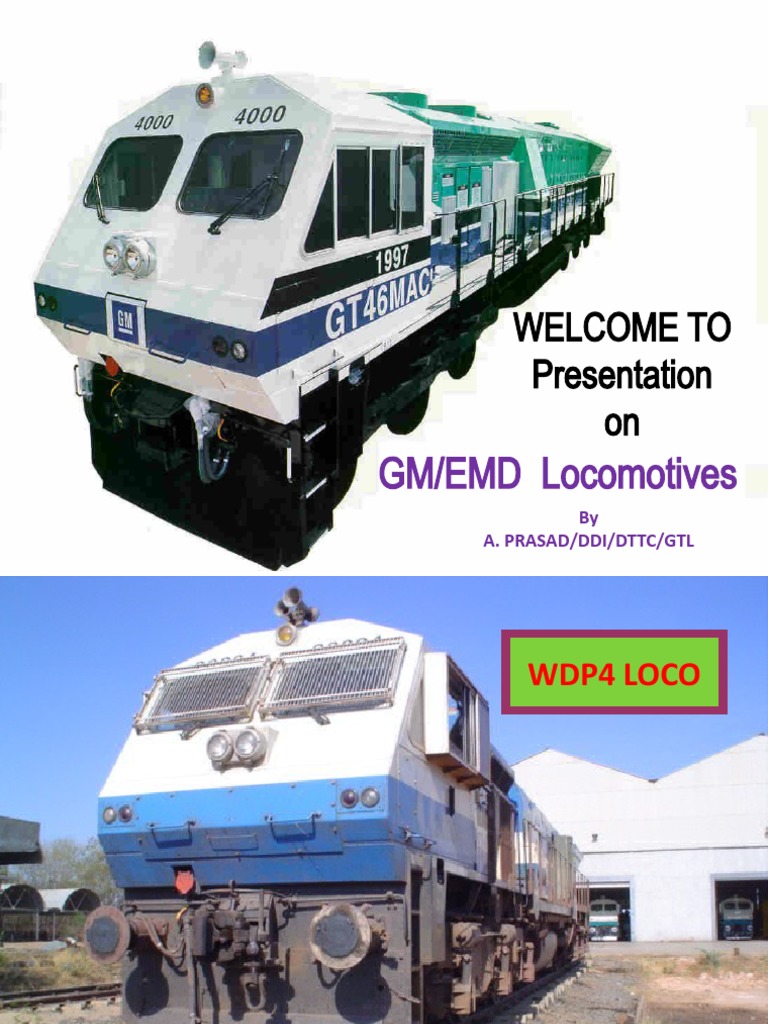 Overview of GM/EMD WDP4 Locomotives | PDF | Rectifier | Power Inverter