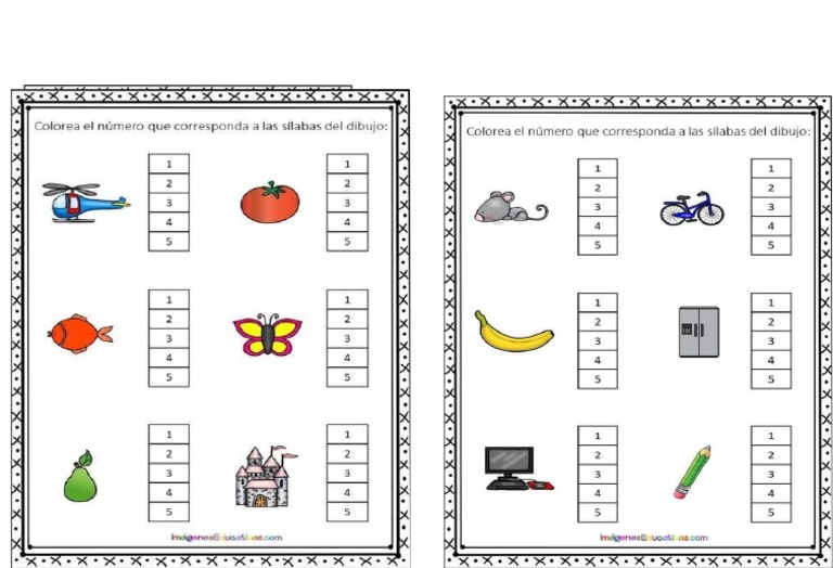 Conteo de Silabas | PDF