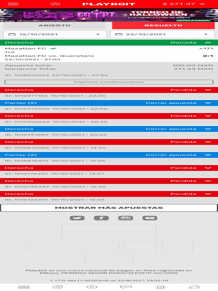 Playdoit - MX El Mejor Casino de México, Tu Retiro en Menos de 1 Hora | PDF