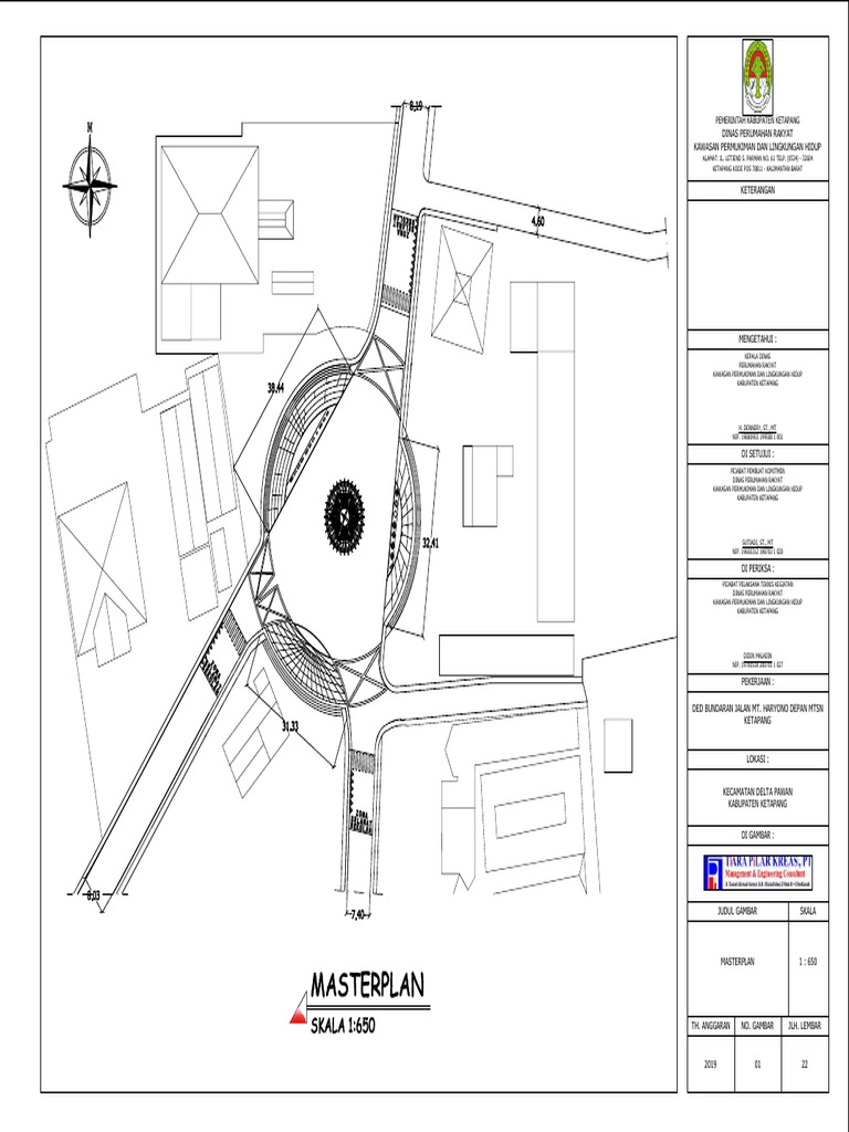 DED Bundaran Tsanawiyah - Revisi | PDF