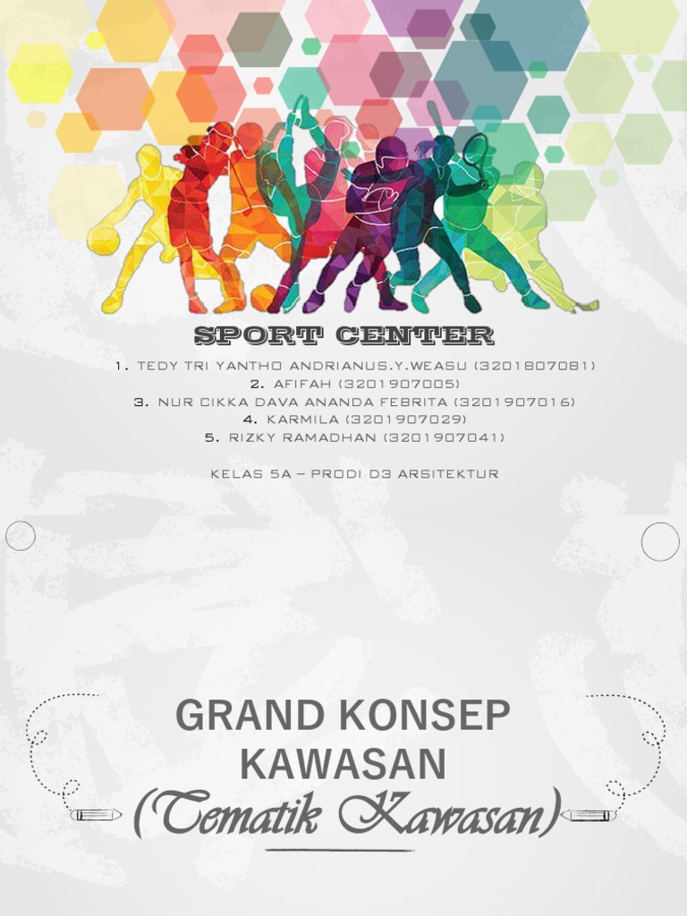 Buku Konsep Sport Center Fix | PDF