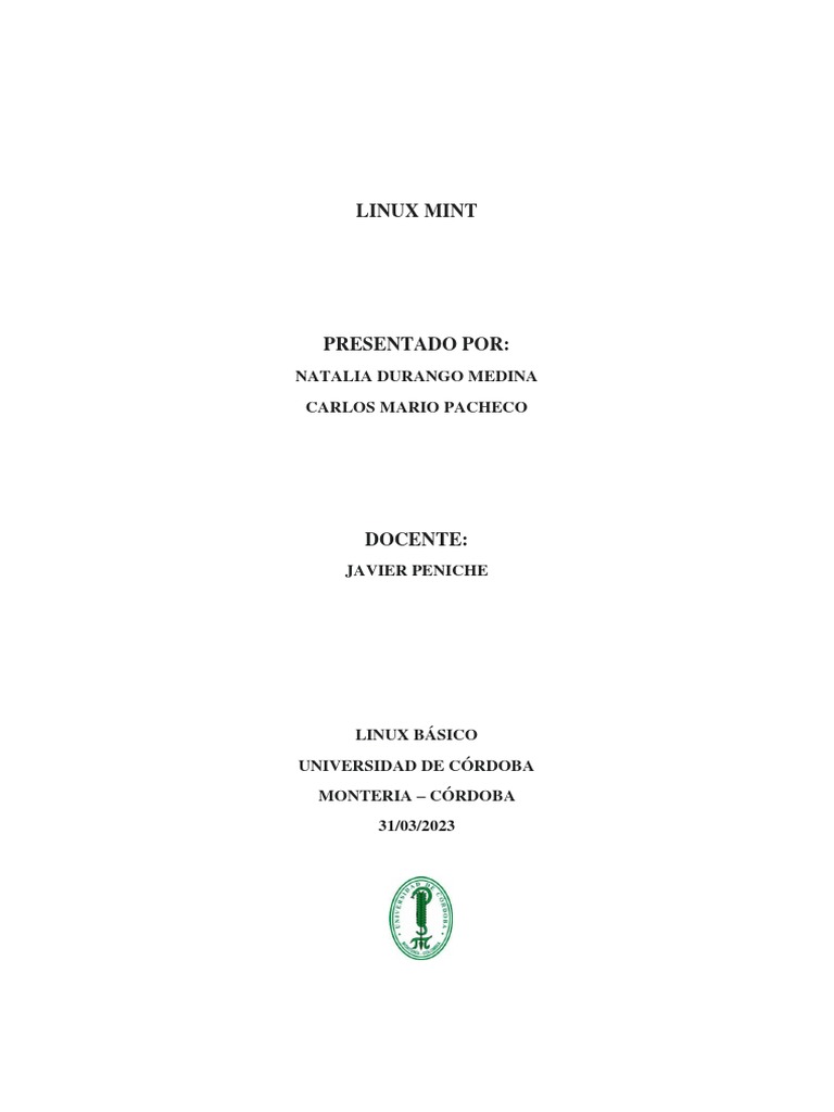 Linux Mint 21 Pdf
