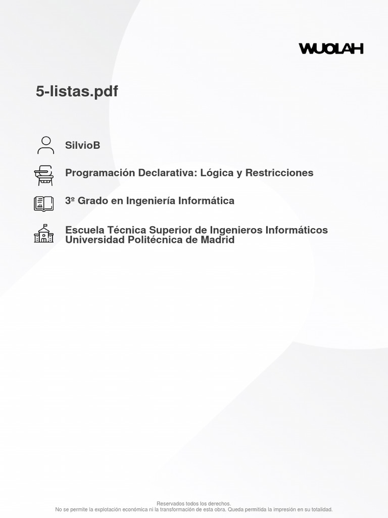 Prolog 5 Pdf Lenguaje De Programación Desarrollo De Software