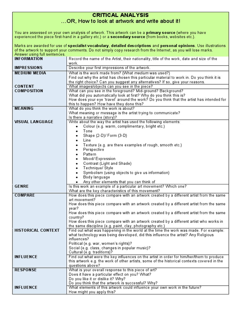 how to annotate your art work - part 2 | PDF | Communication | Human ...