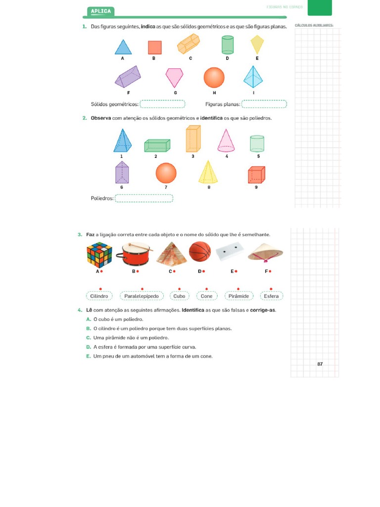 Sólidos Geométricos | PDF