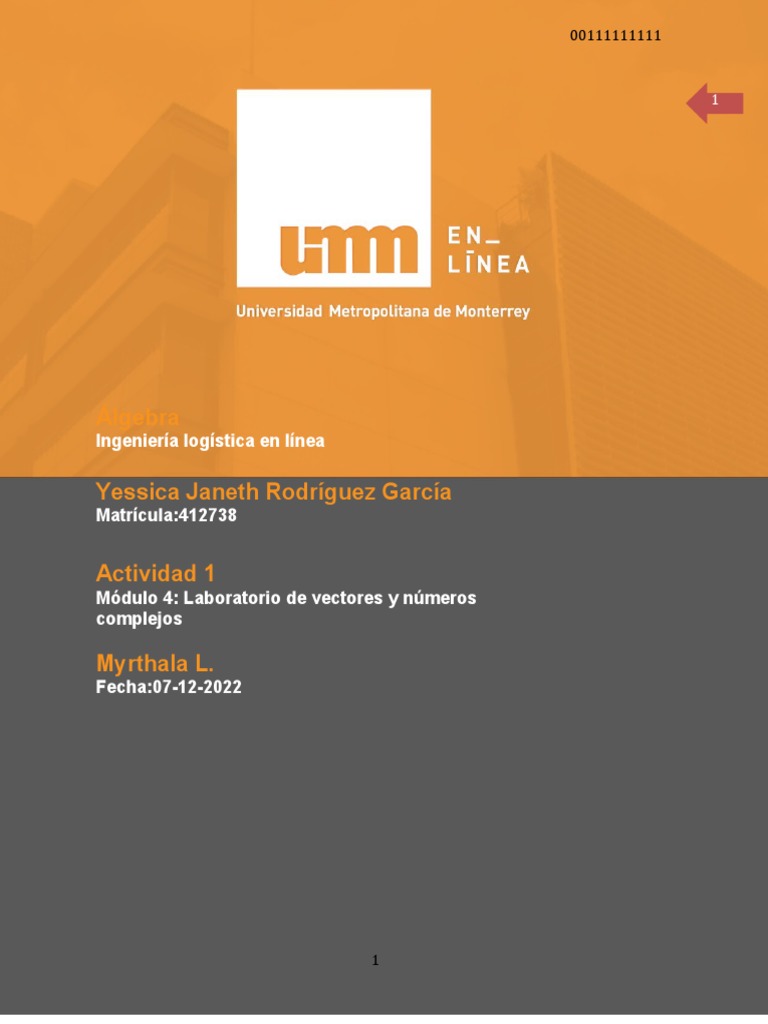 Algebra Mod 4 Act 1 | PDF | Matemáticas