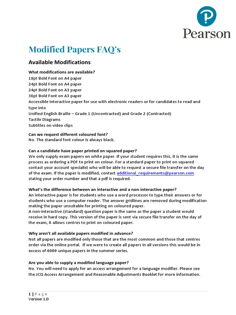 Modified-Papers-Faqs V2 | PDF