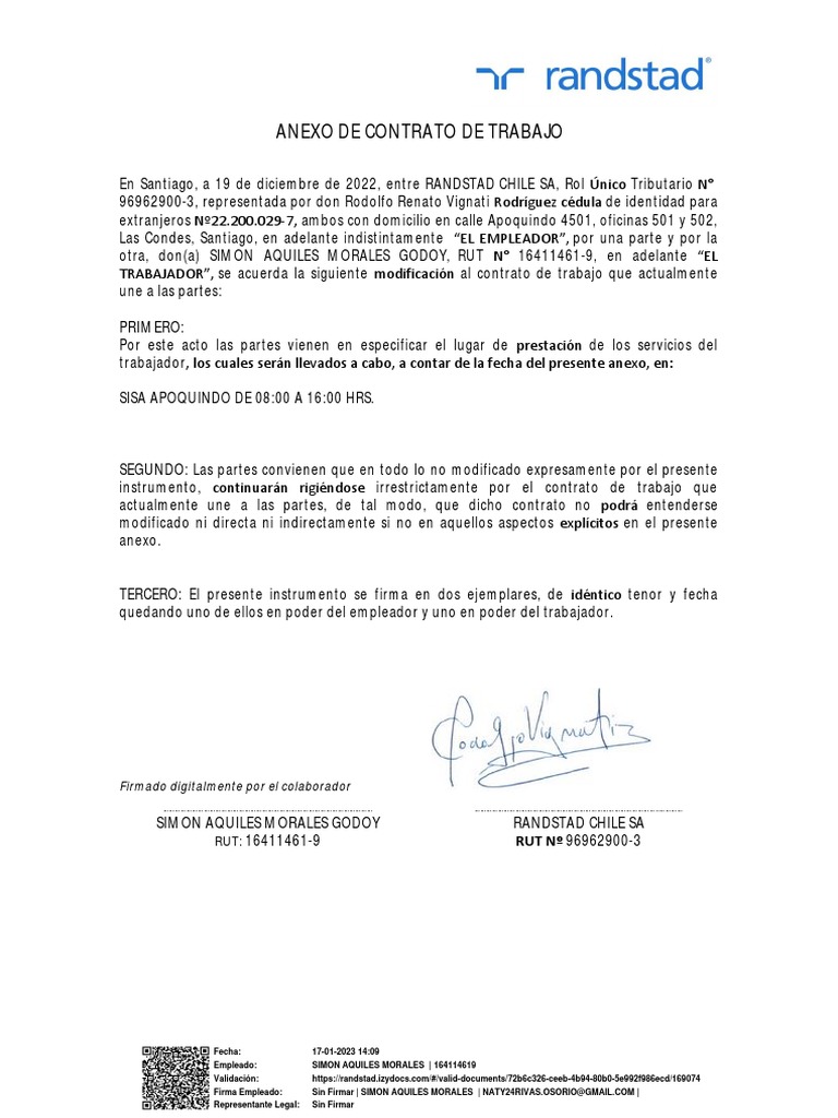 Employee External Randstad DOCUMENTO0 20230117140943920 | PDF