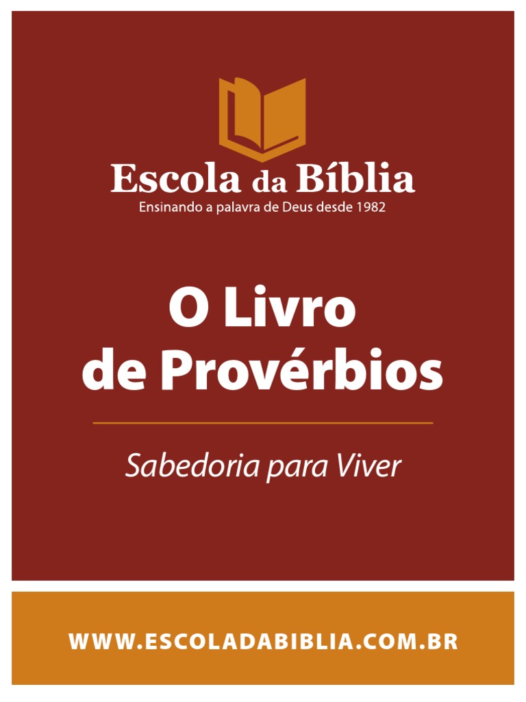 Proverbios-Aula-01 Sabedoria Pra Viver | PDF | Livro dos Provérbios | Sabedoria