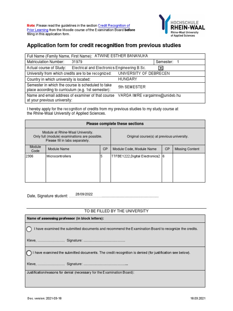 CT - HSRW Microcontrollers | PDF