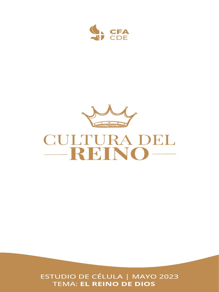 Estudio de Célula - Mayo 2023 | Descargar gratis PDF | Reinado y reino de dios | Evangelio de Mateo