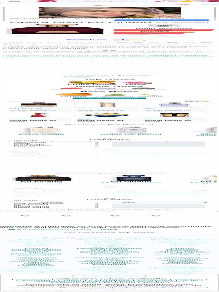 Opéra Divin Ed Pinaud Perfume - A Fragrance For Women 2015 | PDF ...