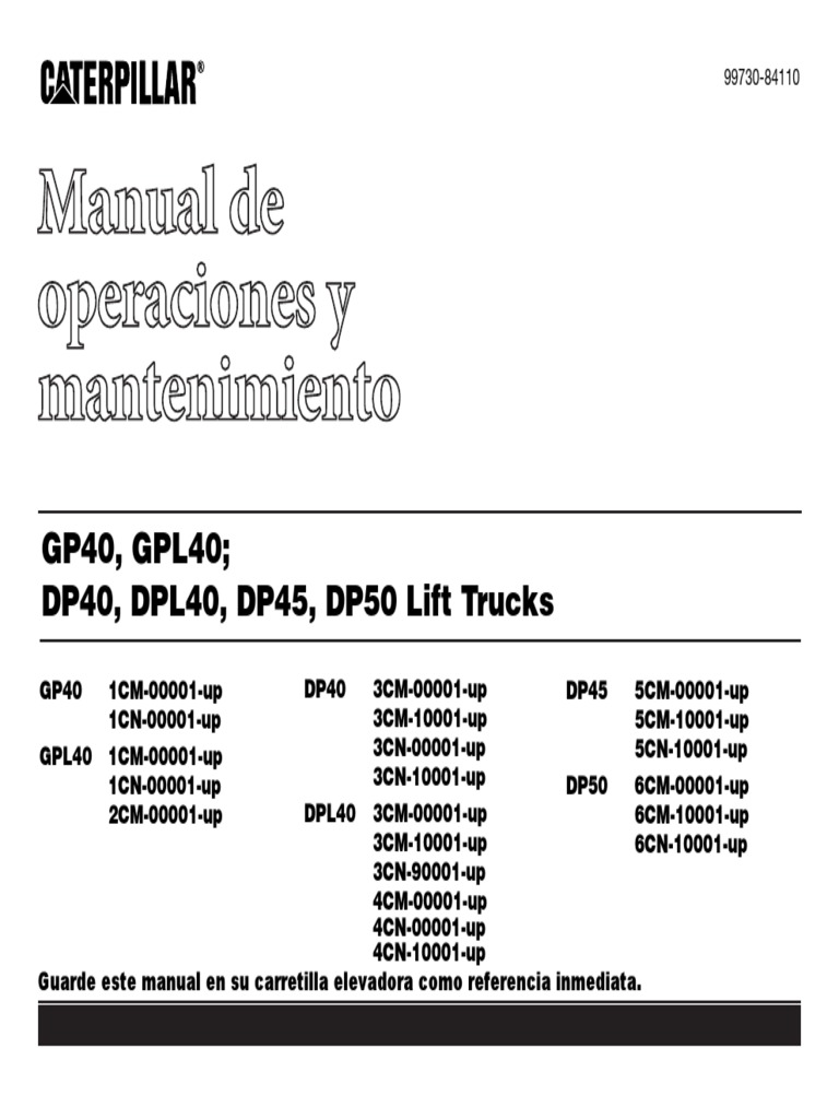 Montacarga DP50 | PDF