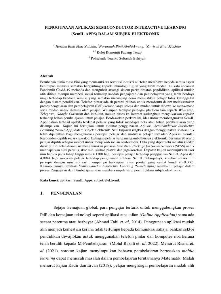 Penggunaan Aplikasi SemIL dalam Elektronik | PDF
