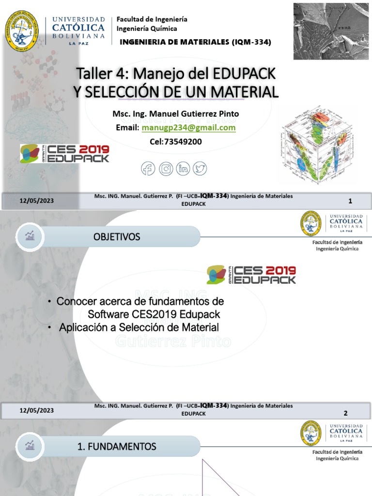 Taller 4 Manejo Del EDUPACK | PDF