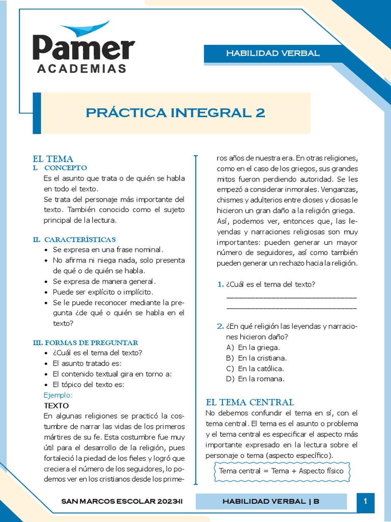 C SMSE B AV Práctica Integral 2 | PDF