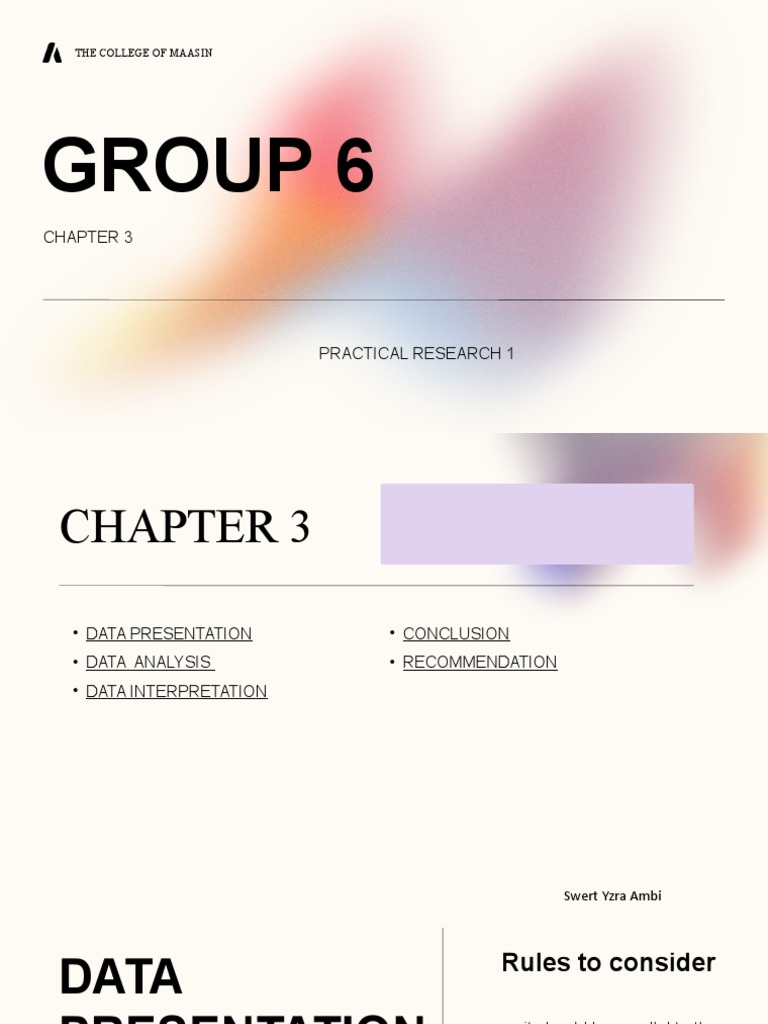 Group 6 ABM 11 | PDF | Data | Qualitative Research