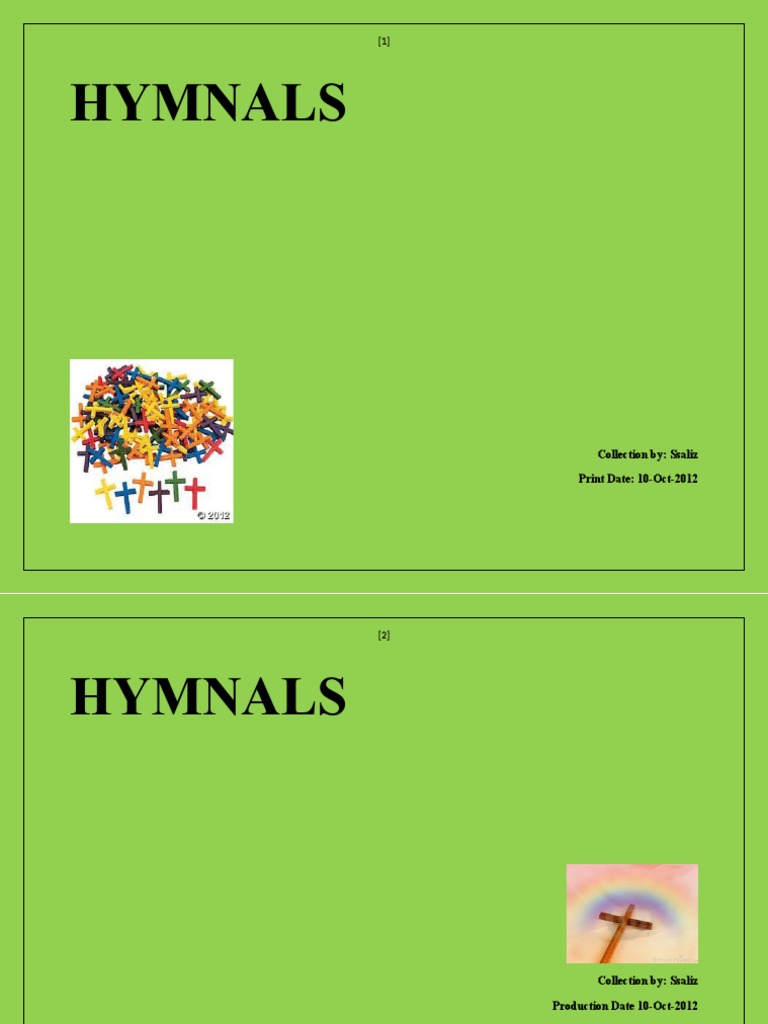 Hymn Book | PDF