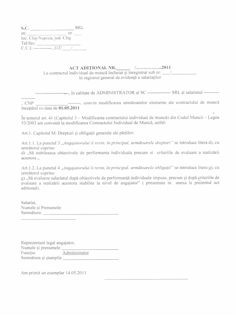 Act Aditional Cmi | PDF