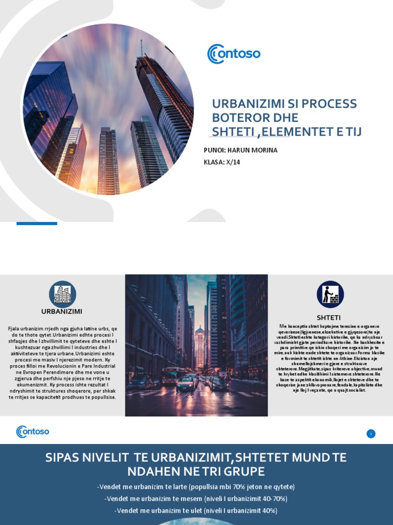 Urbanizimi | PDF