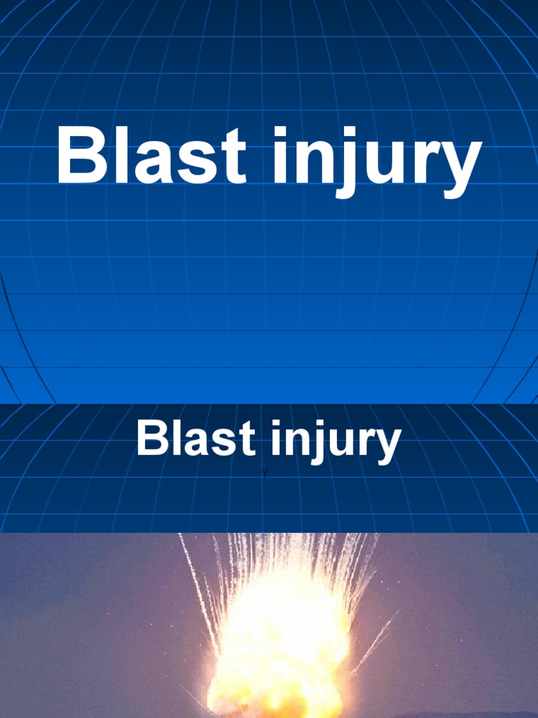 Blast Injuries 1 | PDF | Injury | Causes Of Death