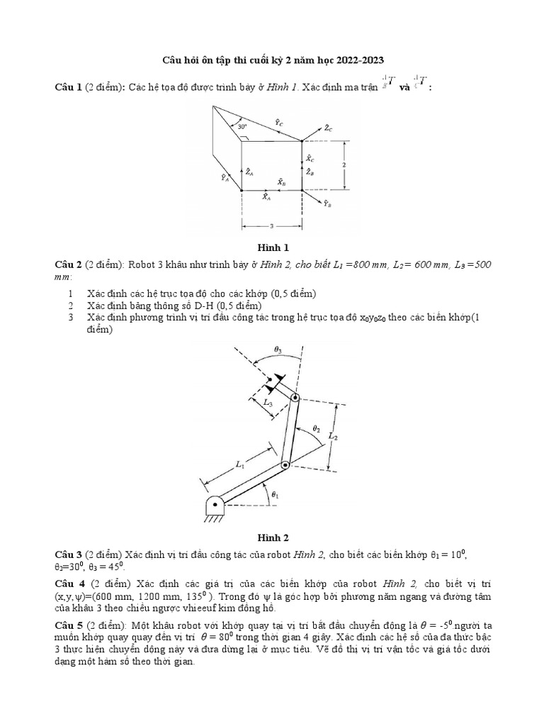 Đề cương ôn thi RBCN | PDF