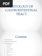 Histology of Git | PDF | Epithelium | Human Digestive System