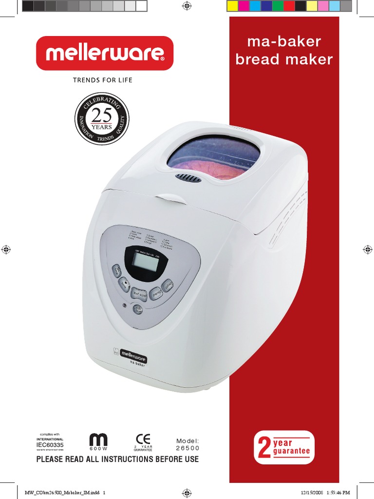 Ma Baker Manual | PDF | Flour | Breads