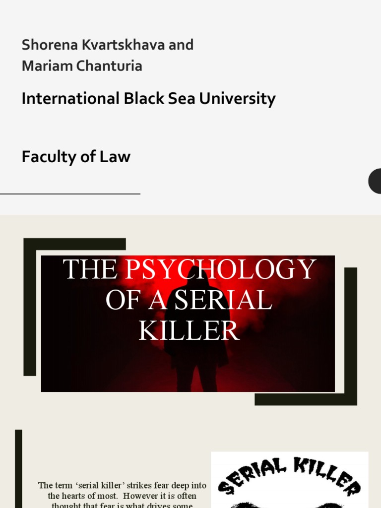 Presentation1 English | PDF | Serial Killer | Psychological Trauma